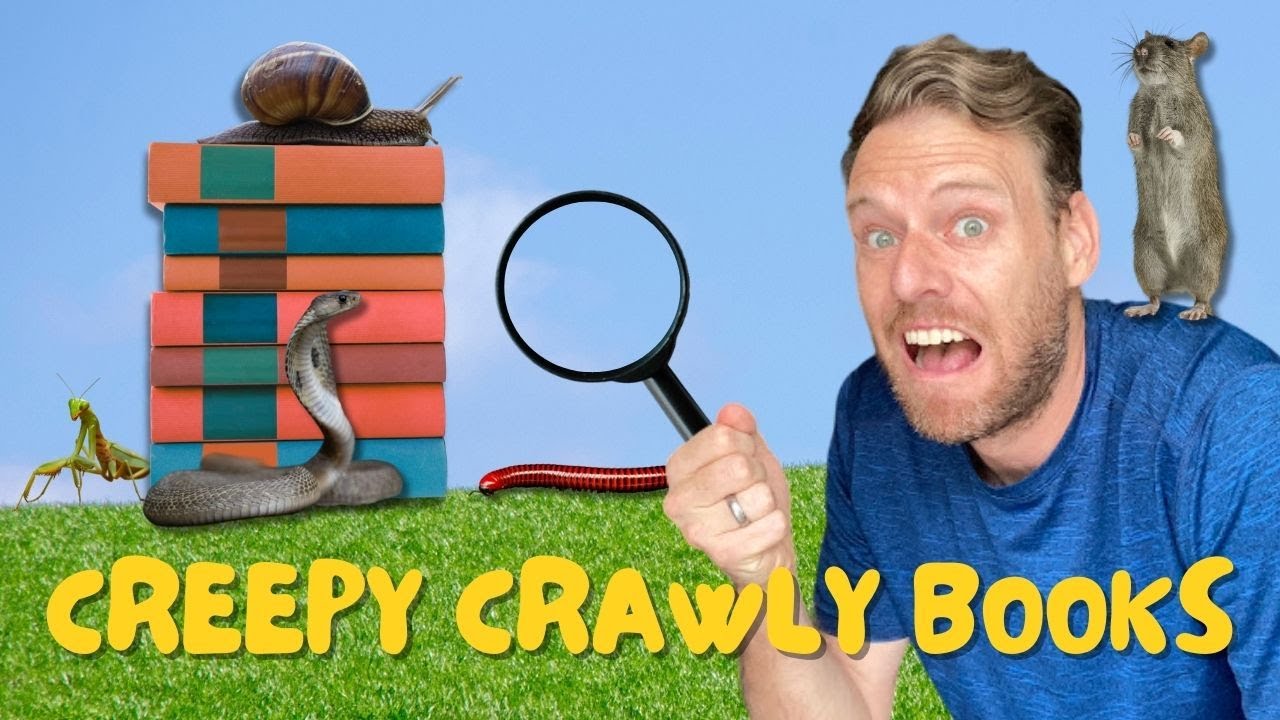 My top 6 creepy crawler books | Creature Features - YouTube