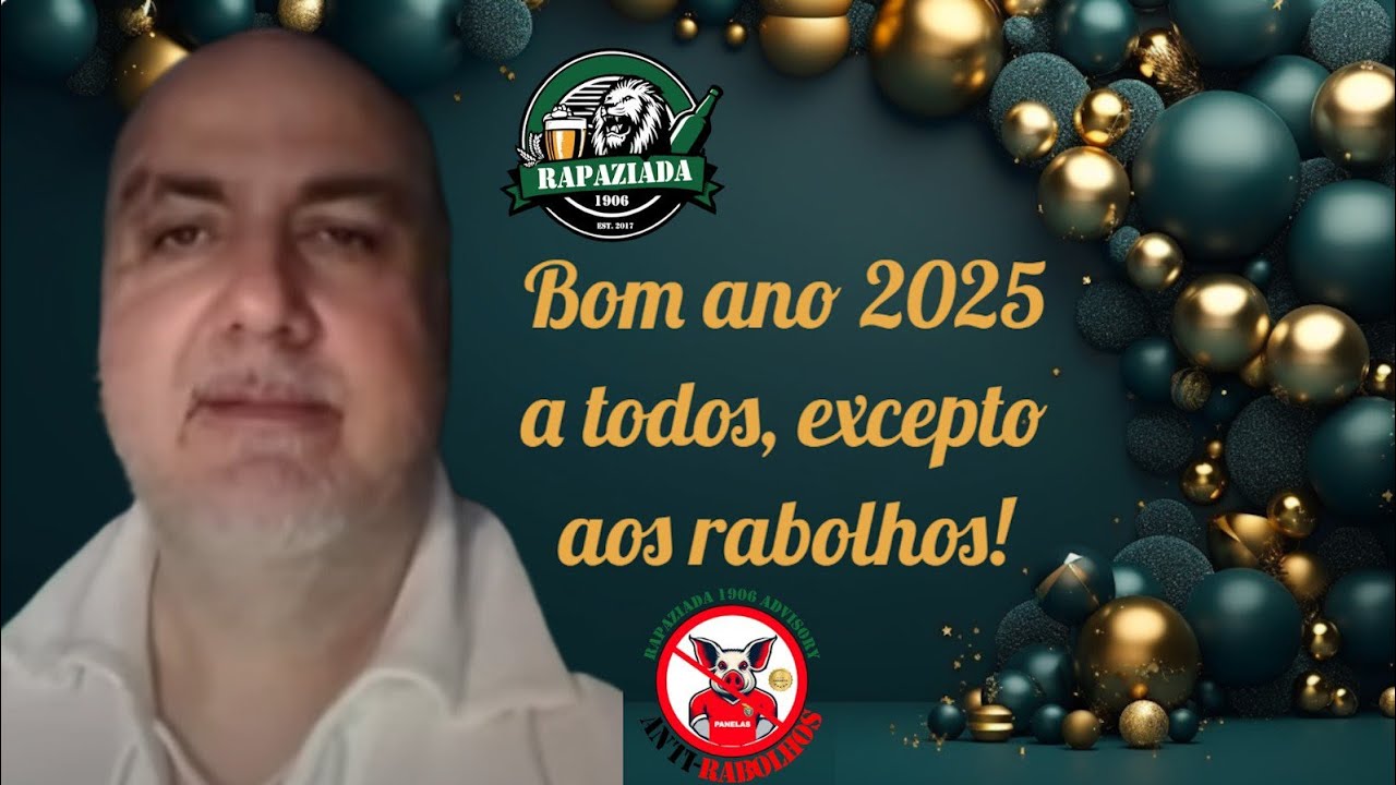 FELIZ 2025 A TODOS MENOS AOS RABOLHOS! - YouTube