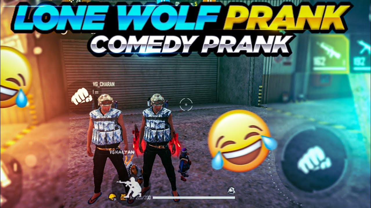 lone wolf comedy prank must watch the video.. - YouTube