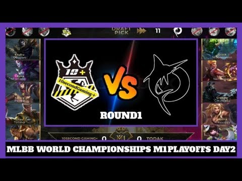 MLBB WORLD CHAMPIONSHIP M1 PLAYOFFS TODAK BANTAI TEAM JAPAN !! 10S ...