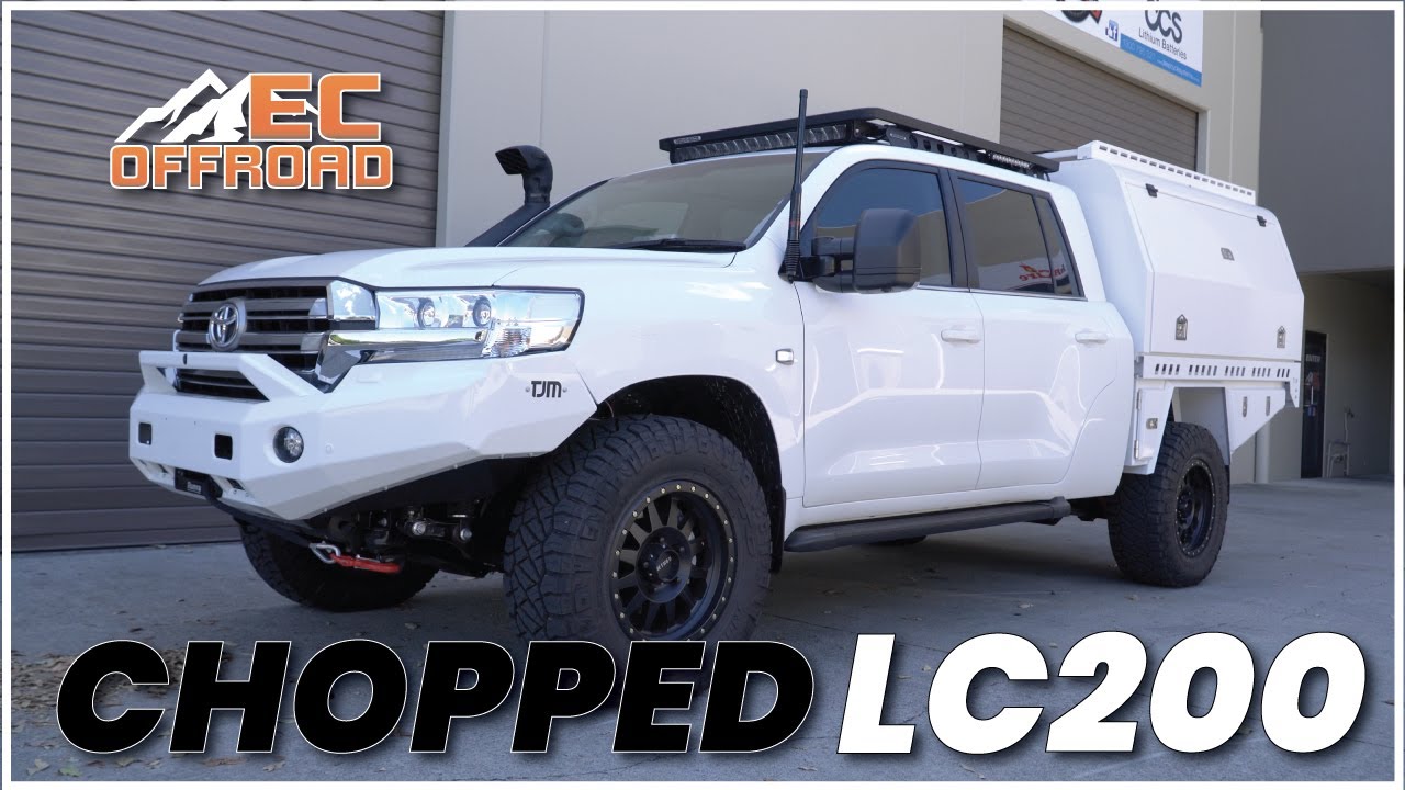 200 Series Landcruiser - Chopped and DMW Canopy, 400 AH Of Lithium in ...