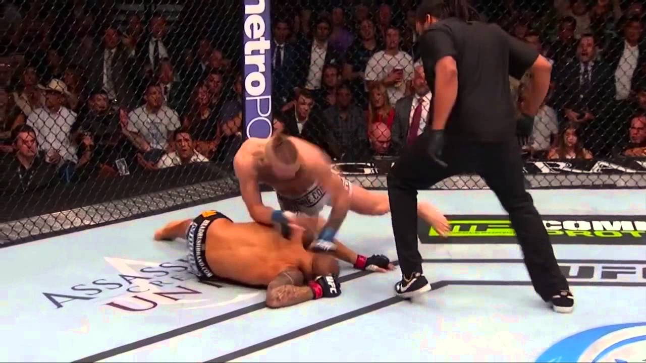 UFC Celebrations / Big hits (Conor McGregor, Jon Jones) - YouTube