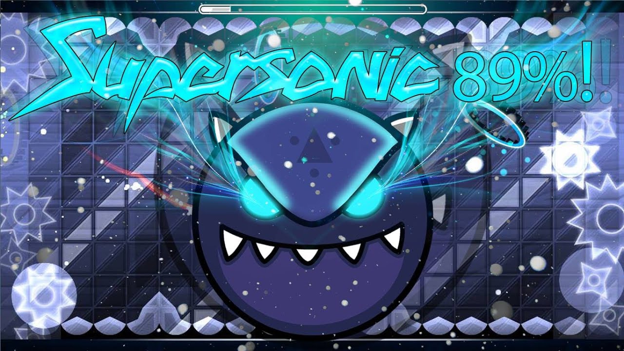 SUPERSONIC 89% VOZ REVEAL? ( ͡° ͜ʖ ͡°) | GEOMETRY DASH - YouTube