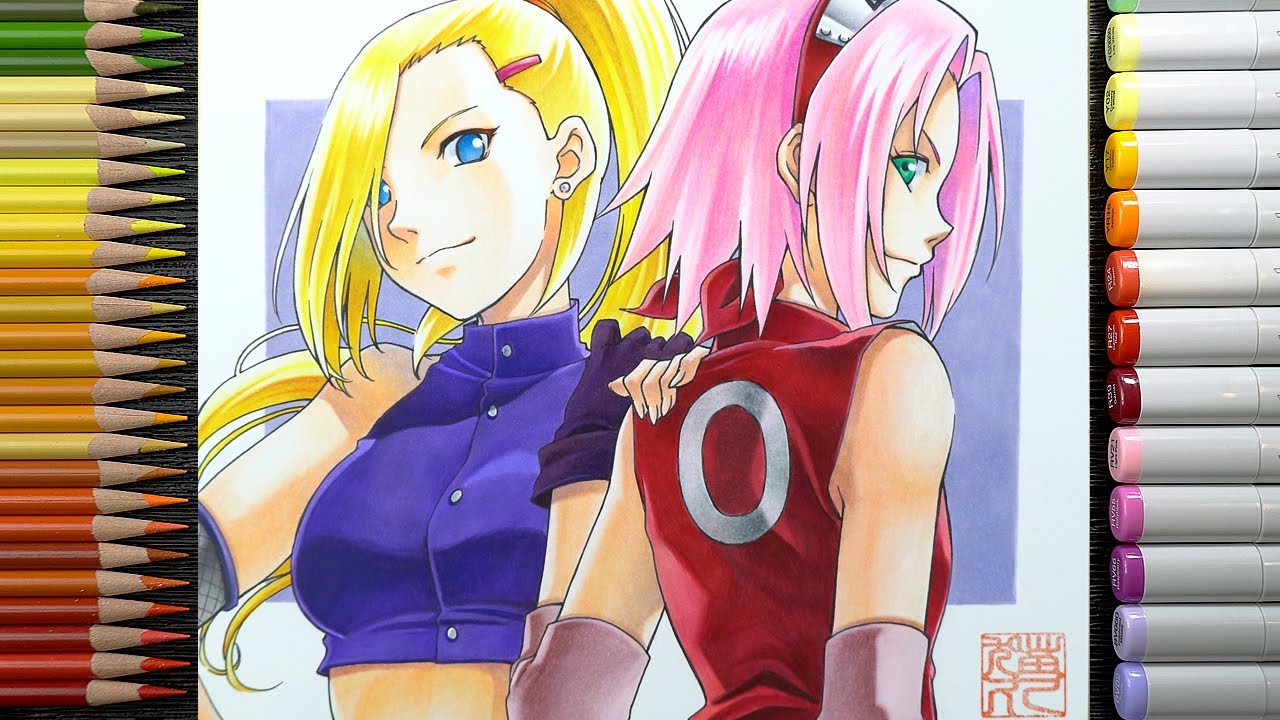 How To Draw Ino Yamanaka Shippuden