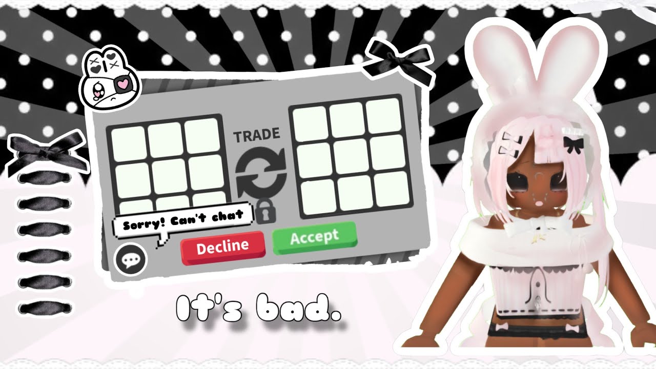 * Adopt me trading just got harder…* || NEW ADOPT ME CHAT UPDATE - YouTube