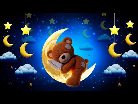 Mozart & Brahms Gentle Lullabies 💤 Baby Sleep Instantly | Calm Sleep in 3 Minutes