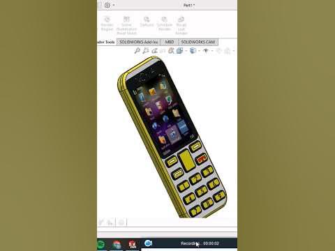I Created Amazing 3D Android Phones using SolidWorks - See How I Did It ...