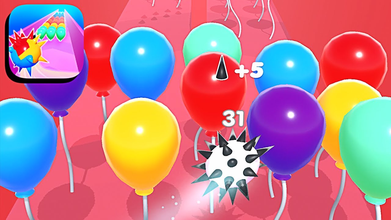 Balloon Pop Rush - All Levels Gameplay Android,ios (Levels 22-24) - YouTube