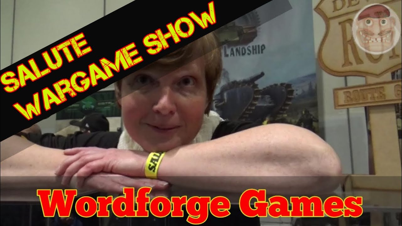 Salute wargame show Wordforge Games - YouTube