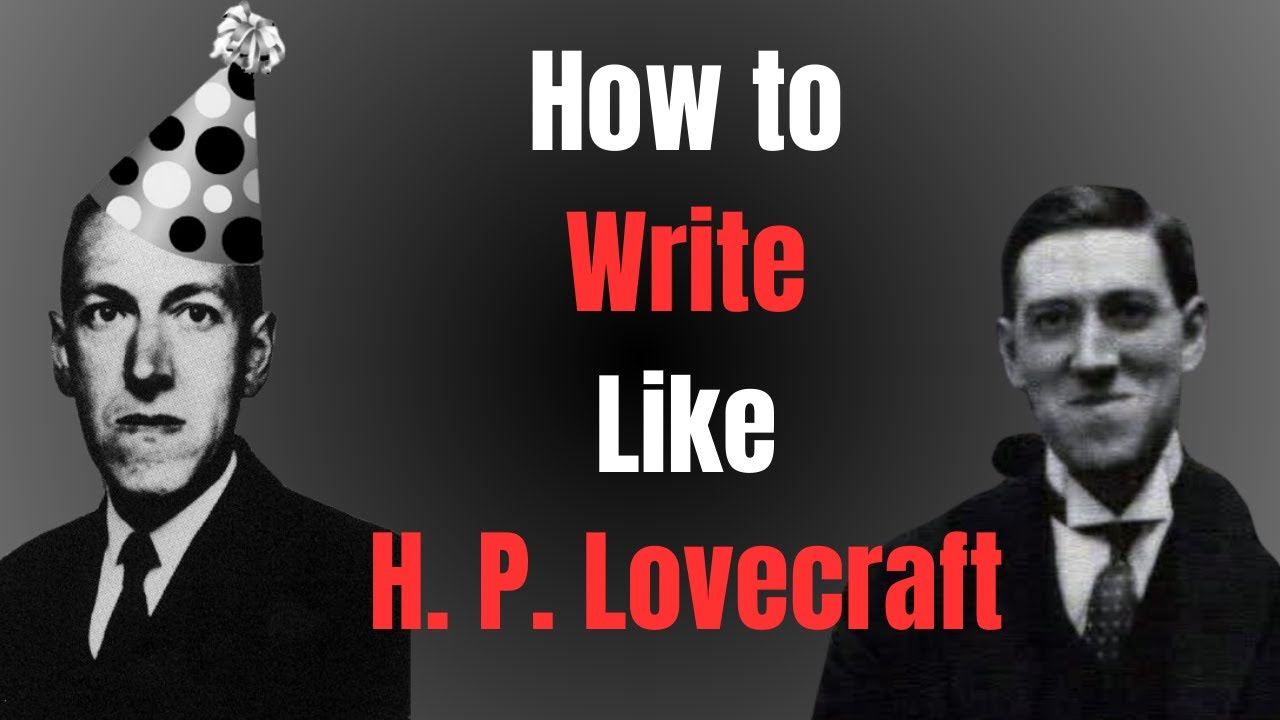 Notes on Writing Weird Fiction by H. P. Lovecraft (Audiobook) - YouTube