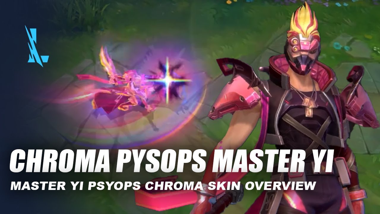 Chroma PsyOps Master Yi - Wild Rift CN - YouTube