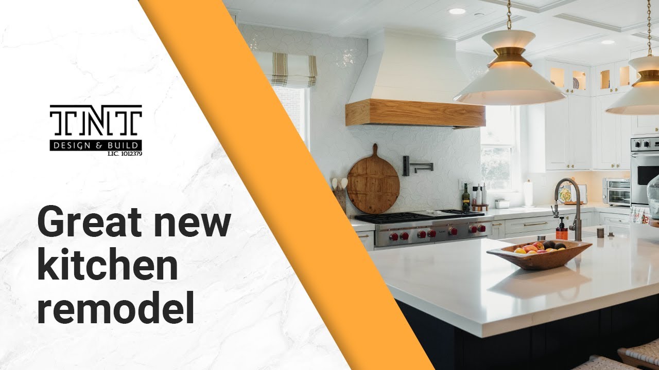 Great New Kitchen Remodel - TNT Design & Build - YouTube