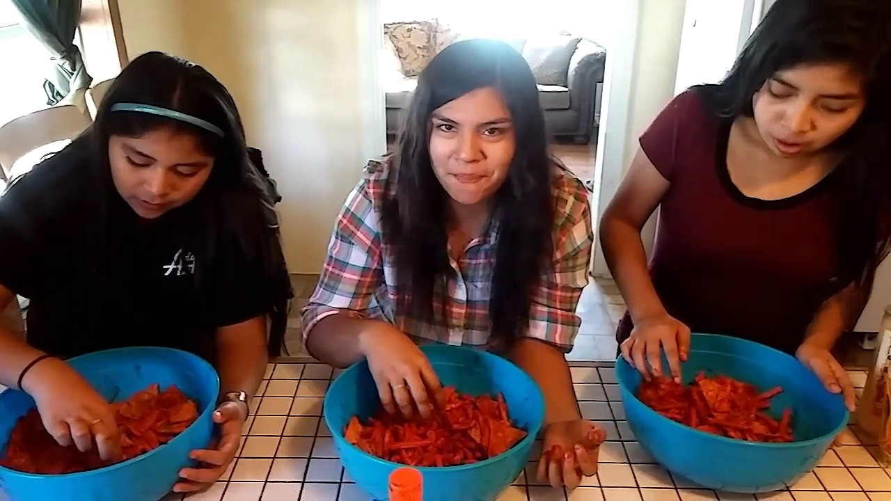 Hot Cheetos Challenge - YouTube