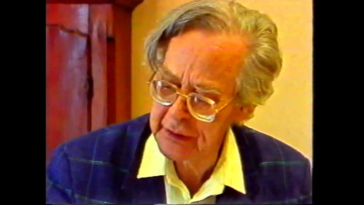 Rolf Jacobsen om diktet "Fangen" del 1 - YouTube