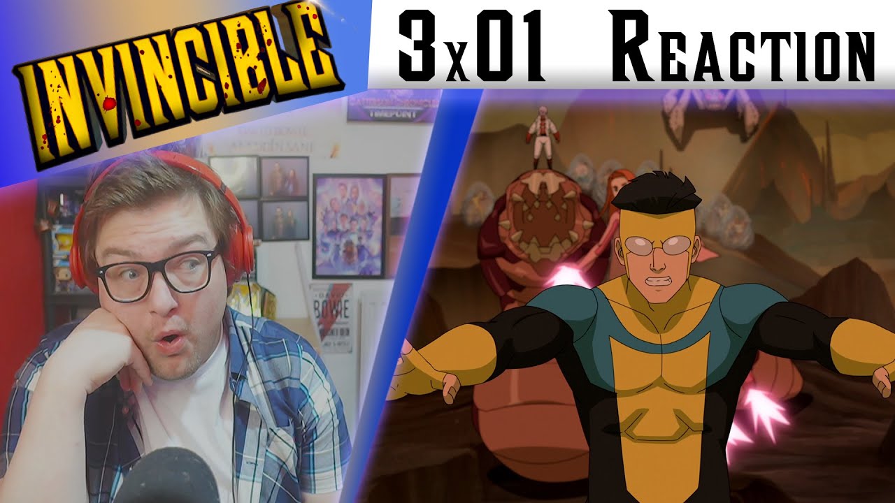 Invincible 3x01 "You’re Not Laughing Now" Reaction - YouTube