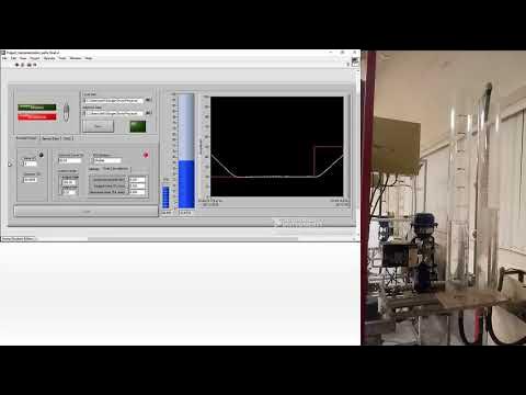 Water level control using Labview - YouTube