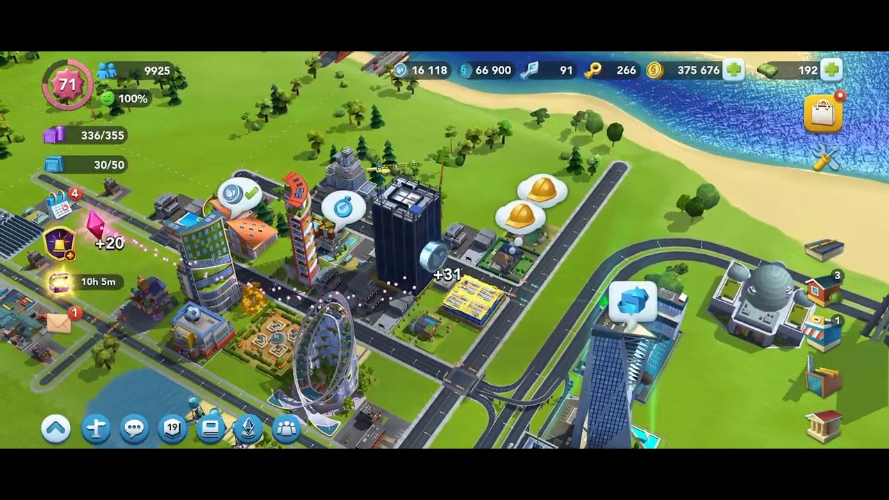 Completing challenges, SimCity buildit gameplay. - YouTube
