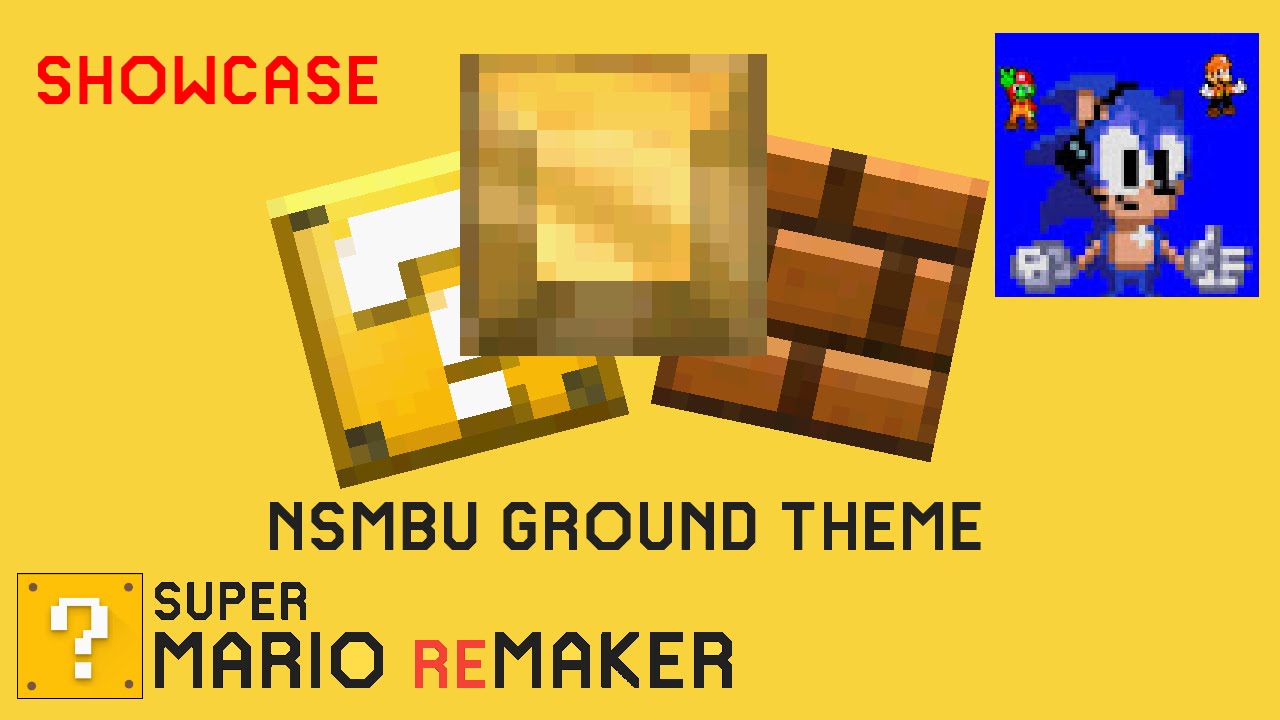 Super Mario ReMaker Showcase | ClassicSonic124's NSMBU Ground Theme ...