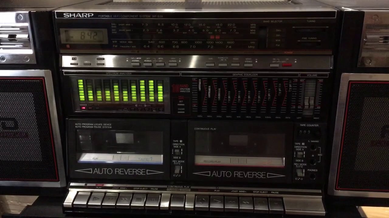 SHARP WF-939 - YouTube