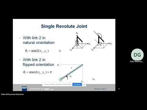Inverse kinematics part 1 - dynamics and kinematics for AI and robotics - YouTube