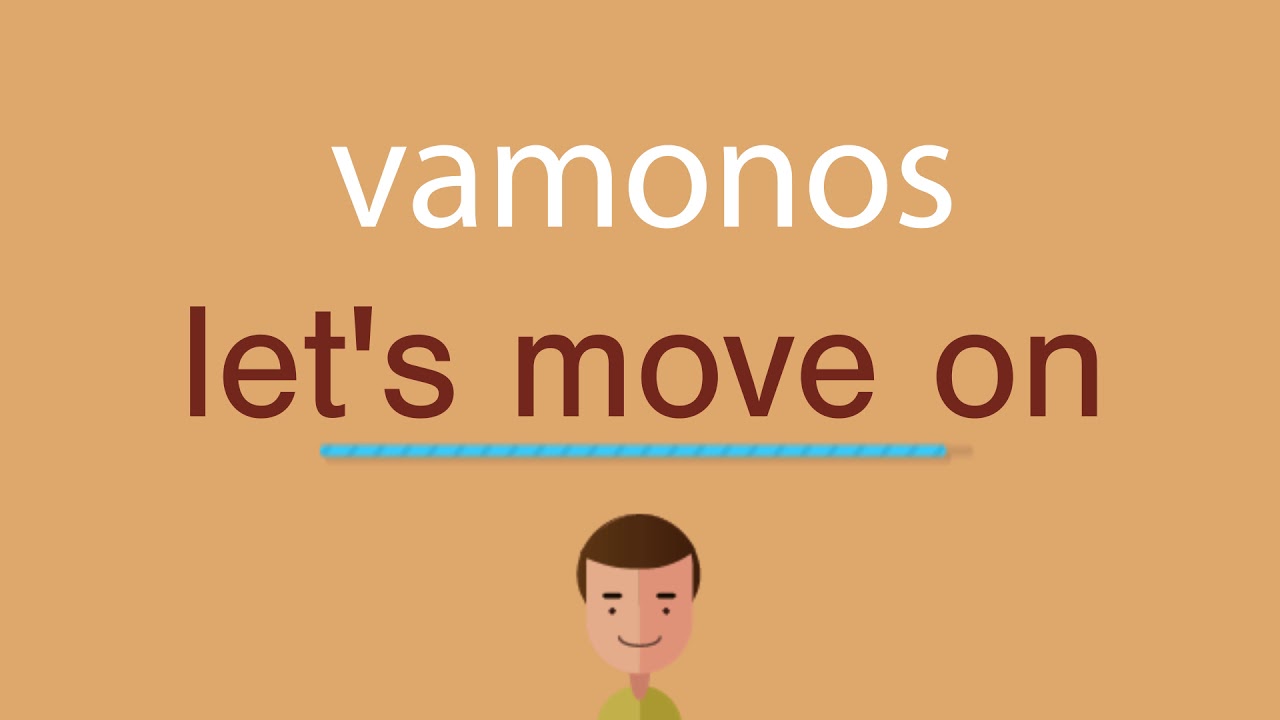 Cómo se dice vamonos en inglés - YouTube