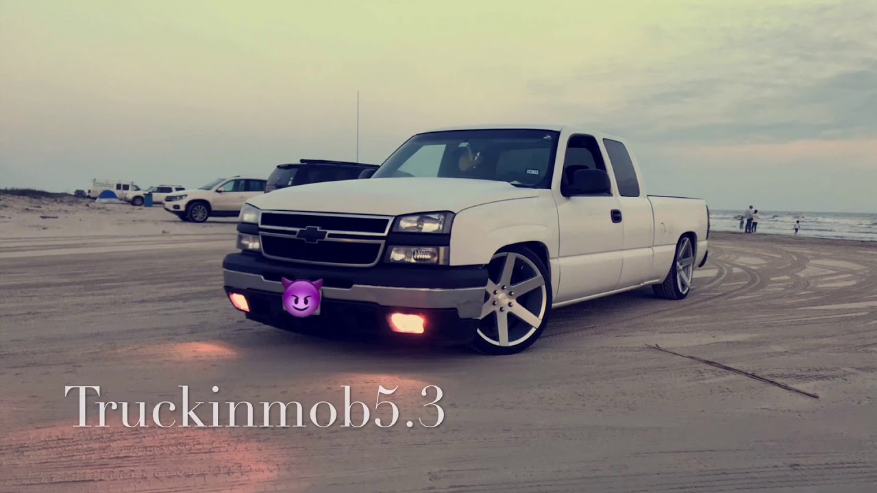 Dropped extended cab Silverado ( First Upload) - YouTube