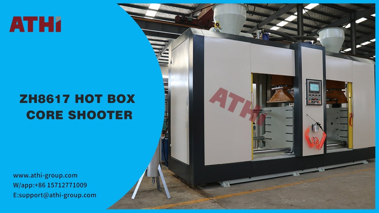 ZH8617 Hot Box Core Shooter - YouTube