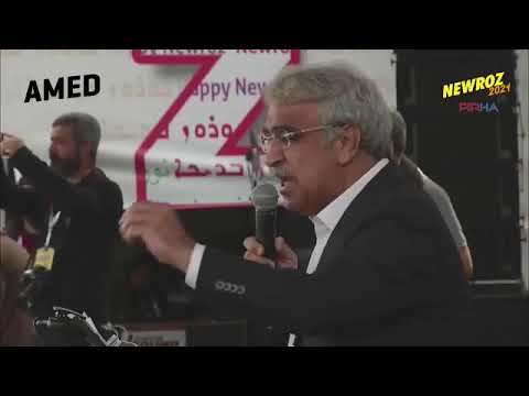Tarihi Amed Newroz'u l Mithat Sancar konuşuyor l 2021 l #NewrozPirozBe #Amed #HDP