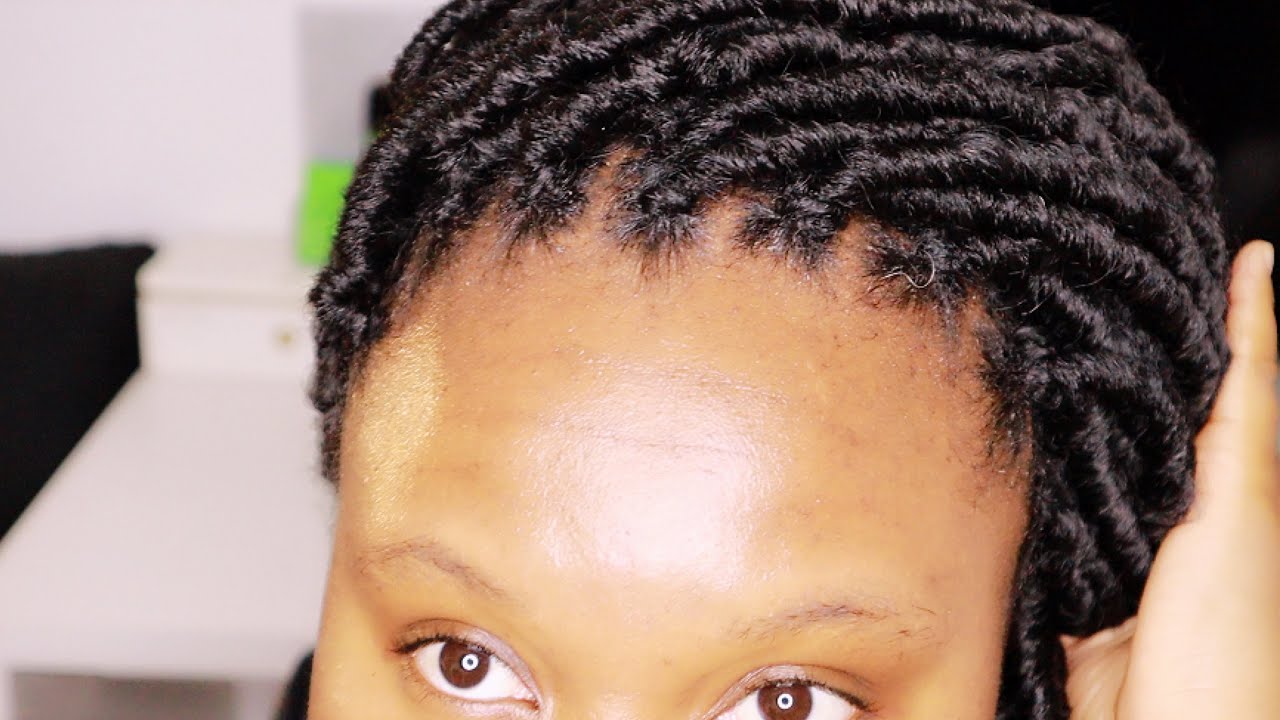UNDER 2HRS. Semi Braid-less Faux locs technique | Faux locs for ...