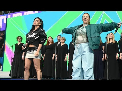 t.A.T.u. - Нас не догонят | Live in Winline Match Tour 2023 - YouTube