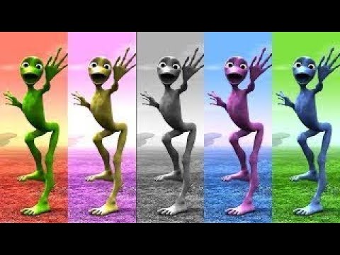 Yeni Akim Yeşil uzayli ŞARKISIYLA Dame Tu Cosita #dametucosita #greenalien