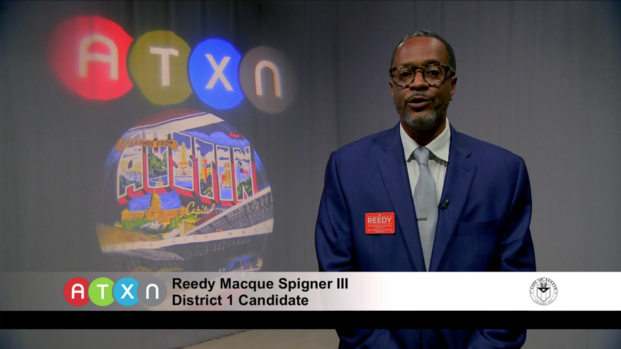 Reedy Macque Spigner III District 1 Candidate - YouTube