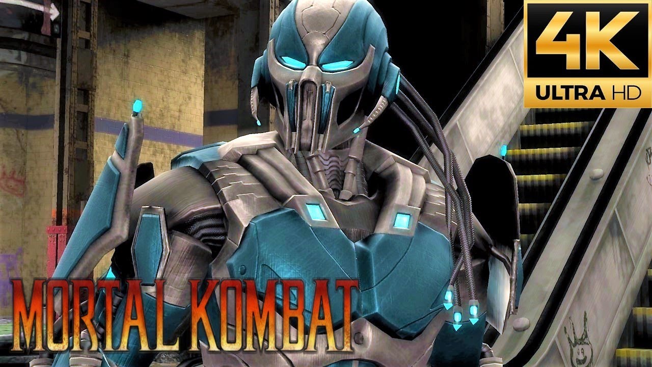 Mortal Kombat 9 Story Mode - Chapter 14: Cyber Sub-Zero (4K 60FPS) - YouTube