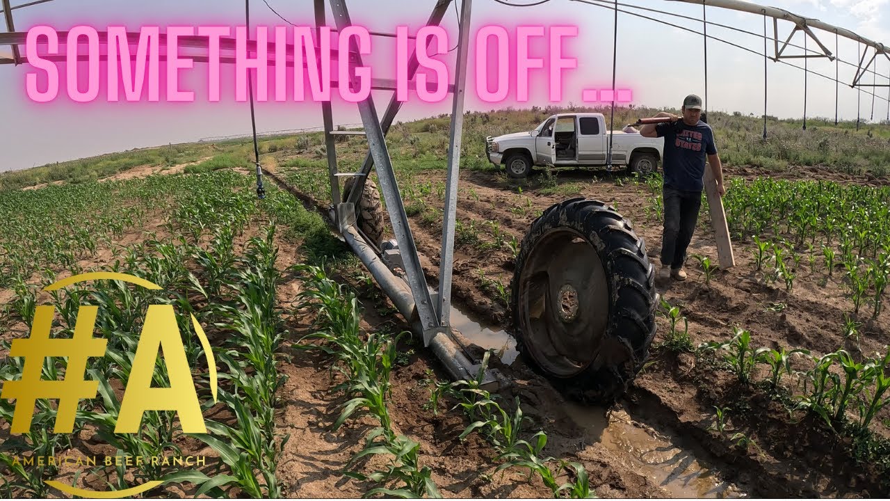 When the wheels fall off... pivot troubles! #farming - YouTube