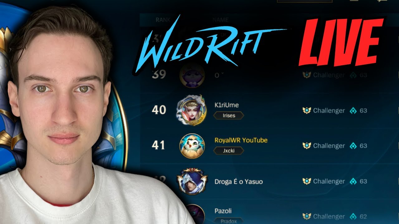 Wild Rift Challenger Rank 1 Push - YouTube