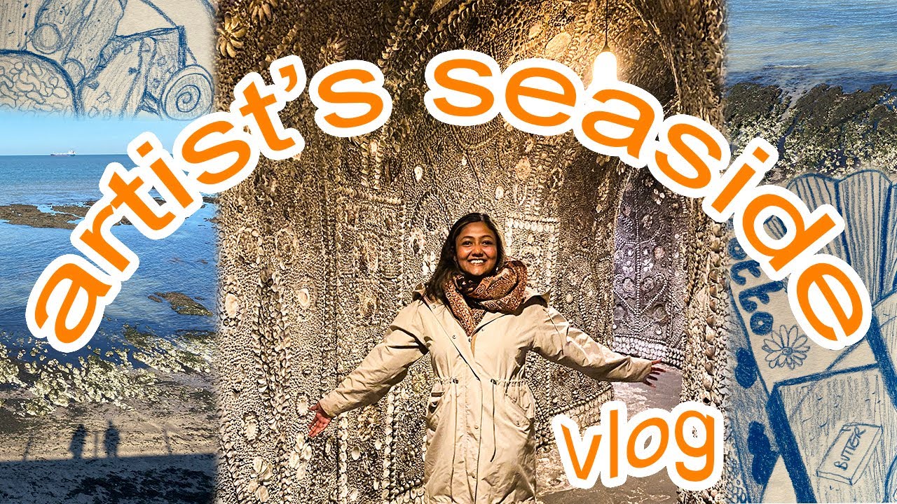 An Artist's Seaside Vlog - YouTube