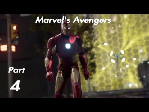 Marvel's Avengers Walkthrough Part 4 |Attacking AIM bases!!! - YouTube