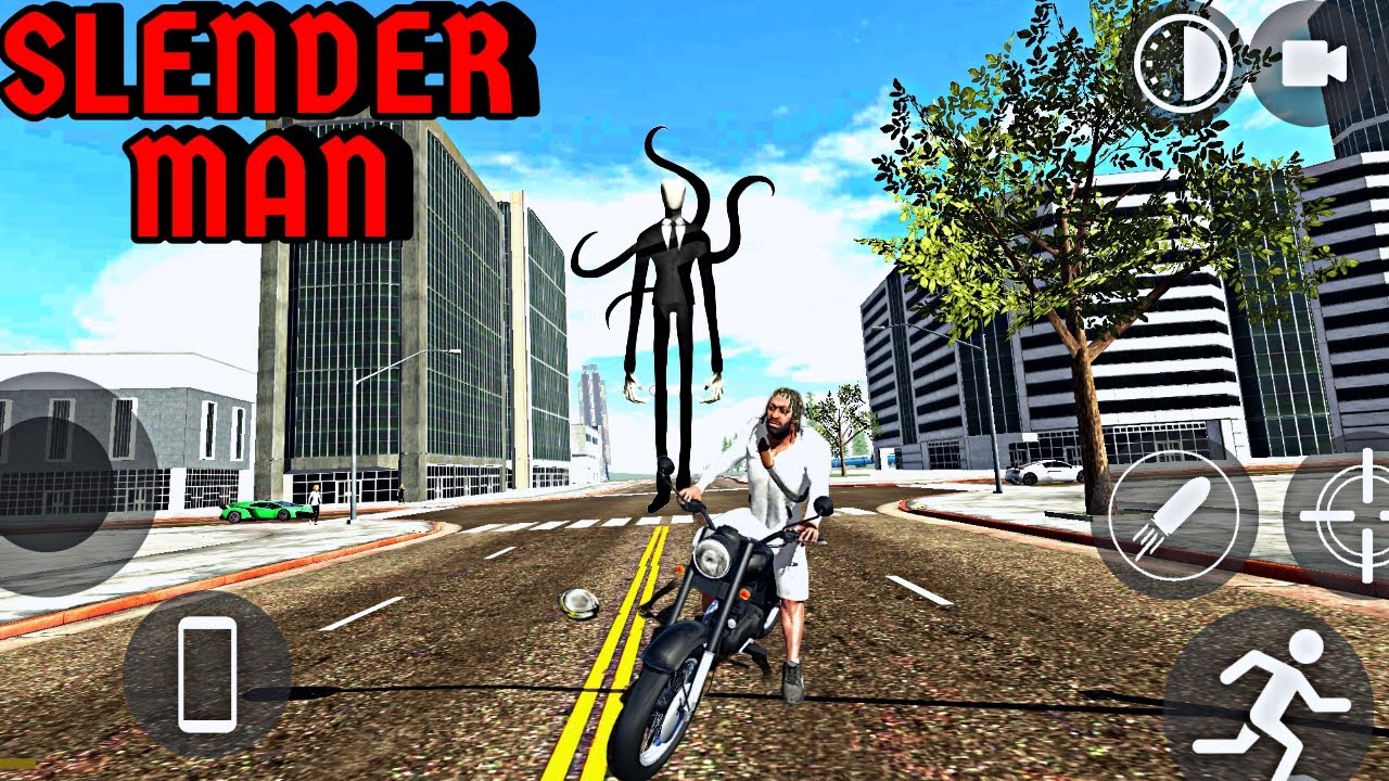 Franklin Attack SLENDER Man 😱 – In Indian bike driving 3D Game | # ...