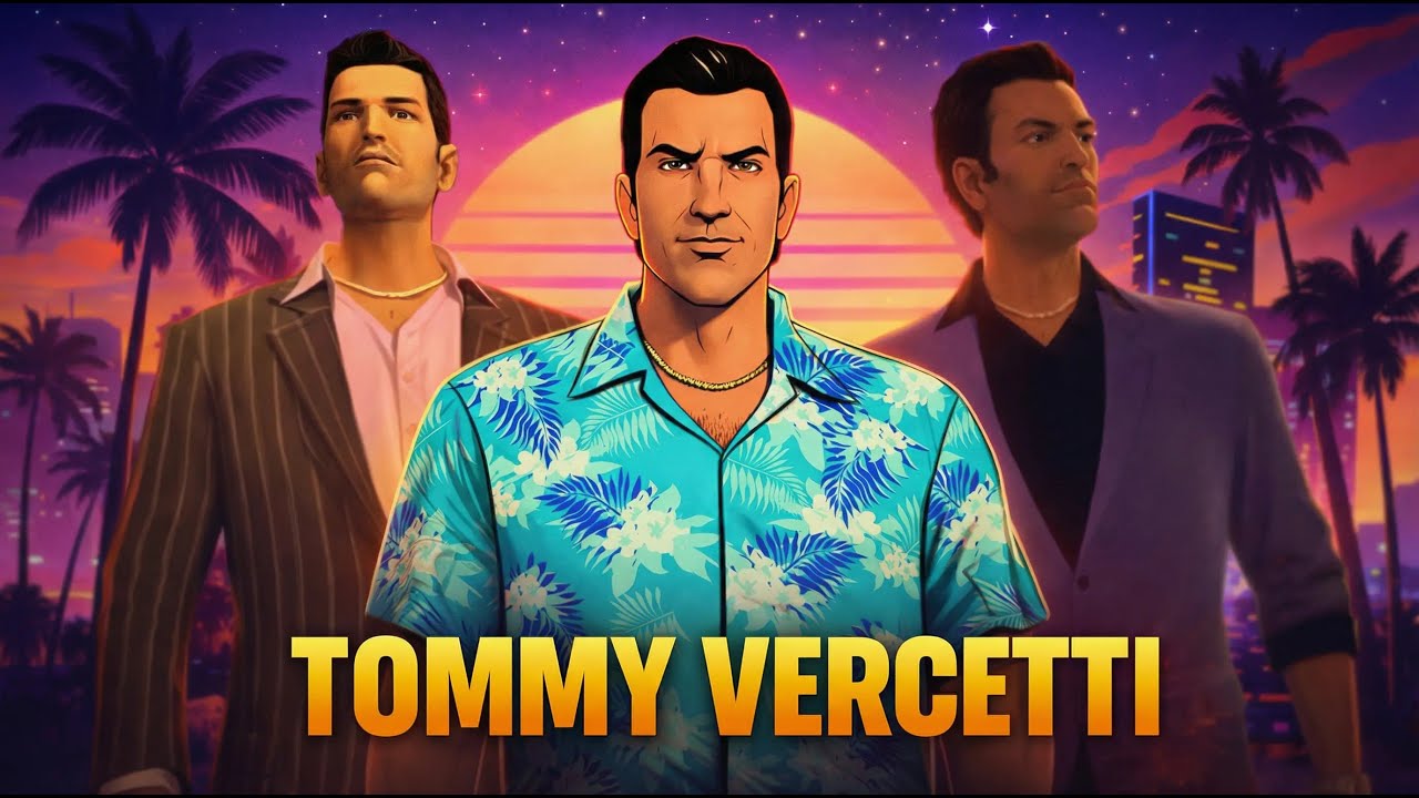 Tommy Vercetti: Da Família Forelli à Don de Vice City - YouTube