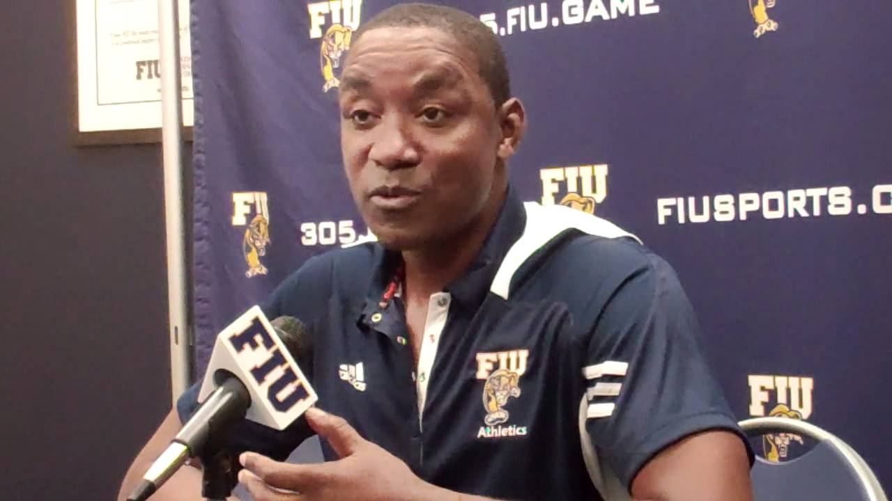 2011-2012 FIU Men's Basketball Media Day - Head Coach Isiah Thomas ...