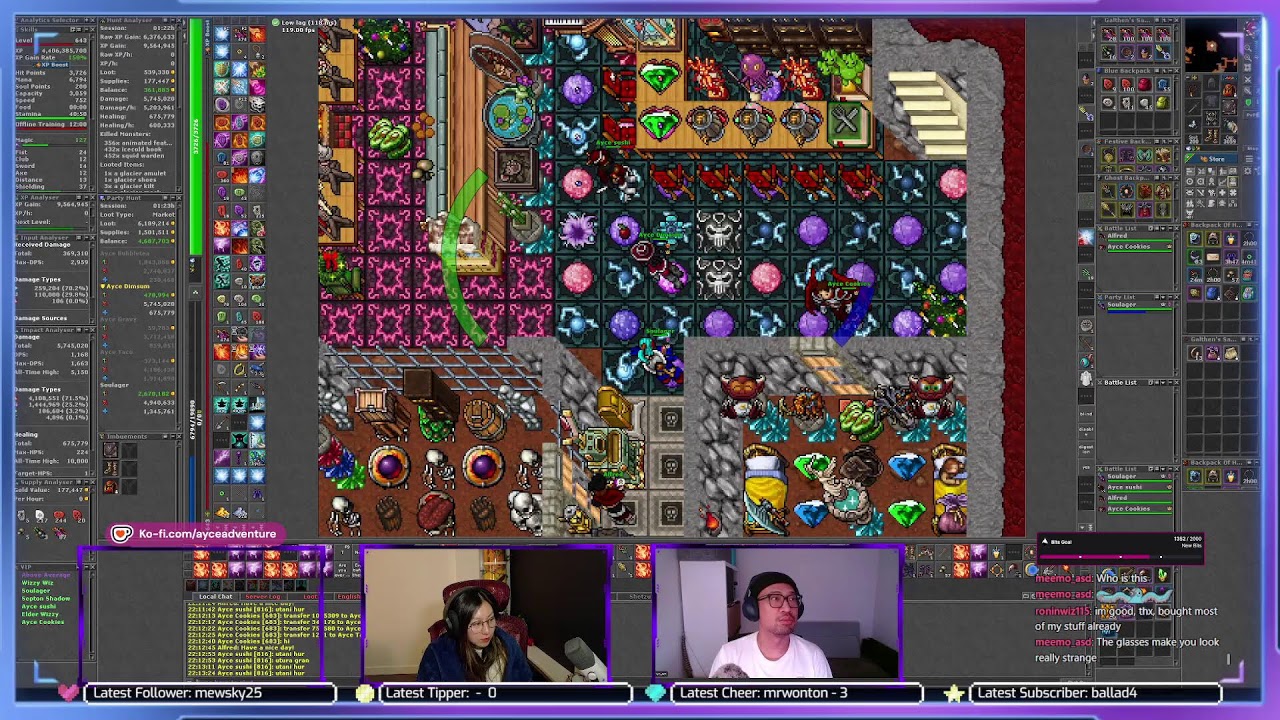 TIBIA TIME [ENG/PACERA] WALKING & HUNTING STREAM? WHODIS? - YouTube