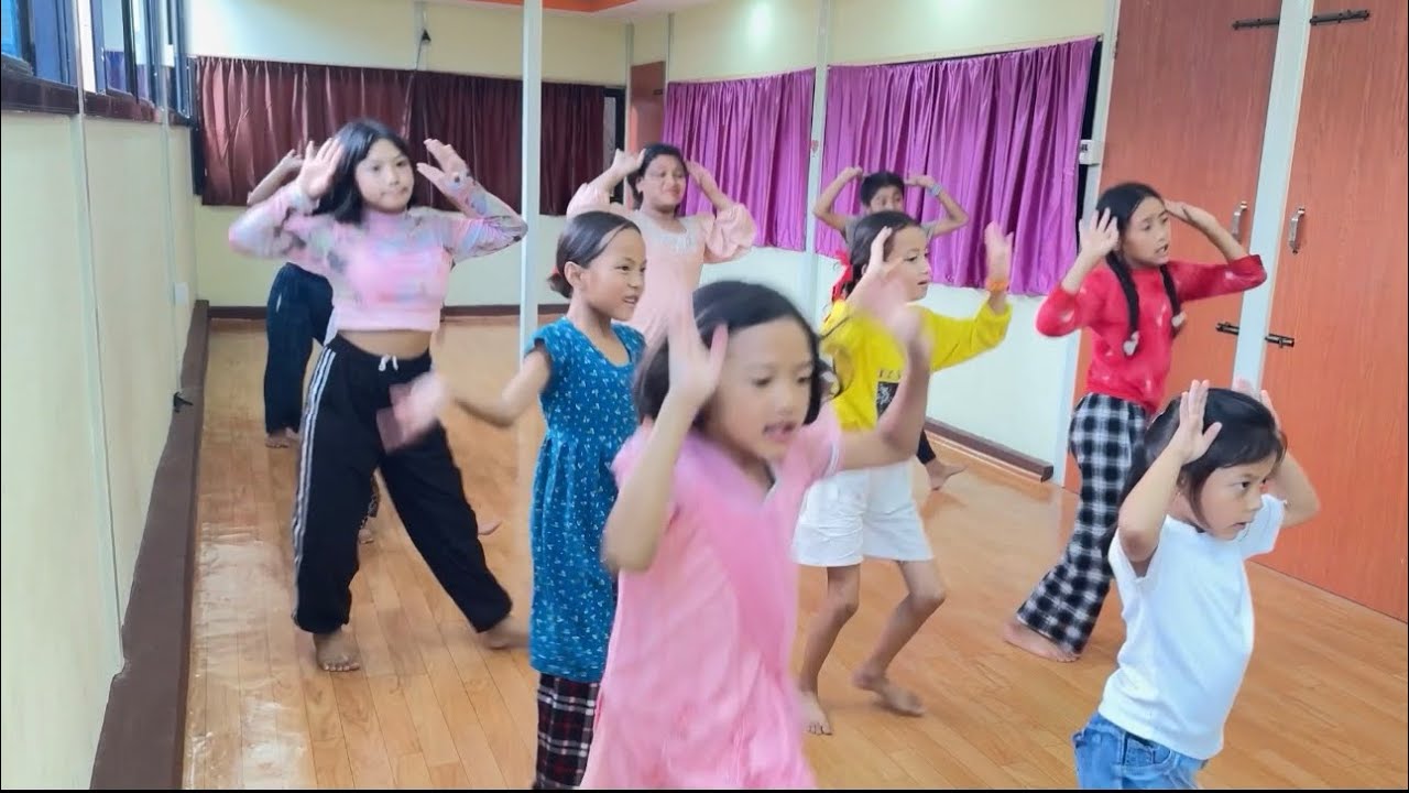 Beginner learning kids solo dance….. - YouTube