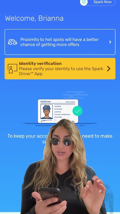 New Spark Driver Identity Verification #sparkdriver - YouTube