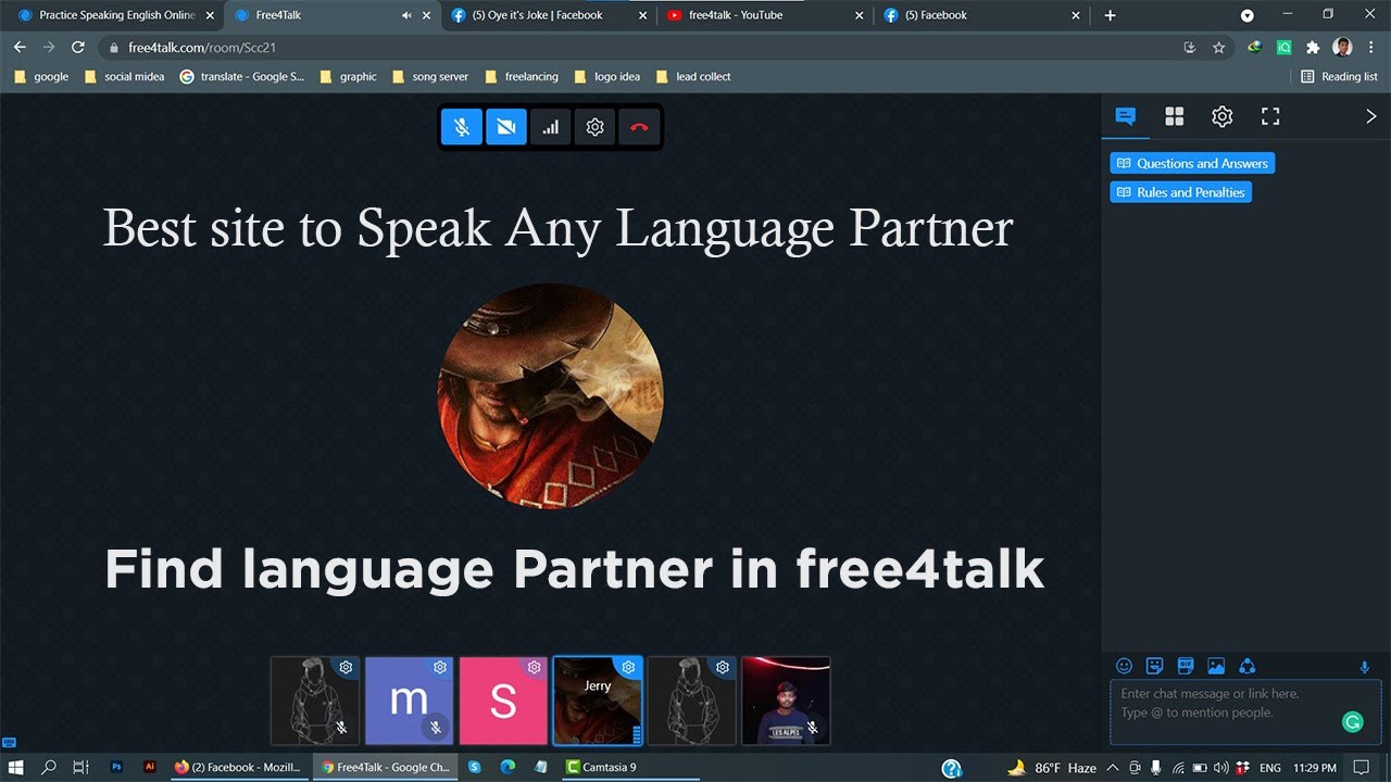 English speaking practice platform-free for everyone।। free4talk - YouTube