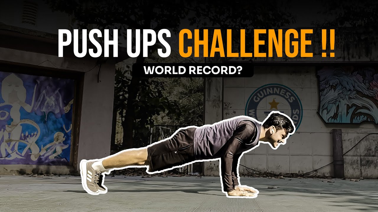 Tried Breaking the World Record for 1-Minute push-ups! - YouTube