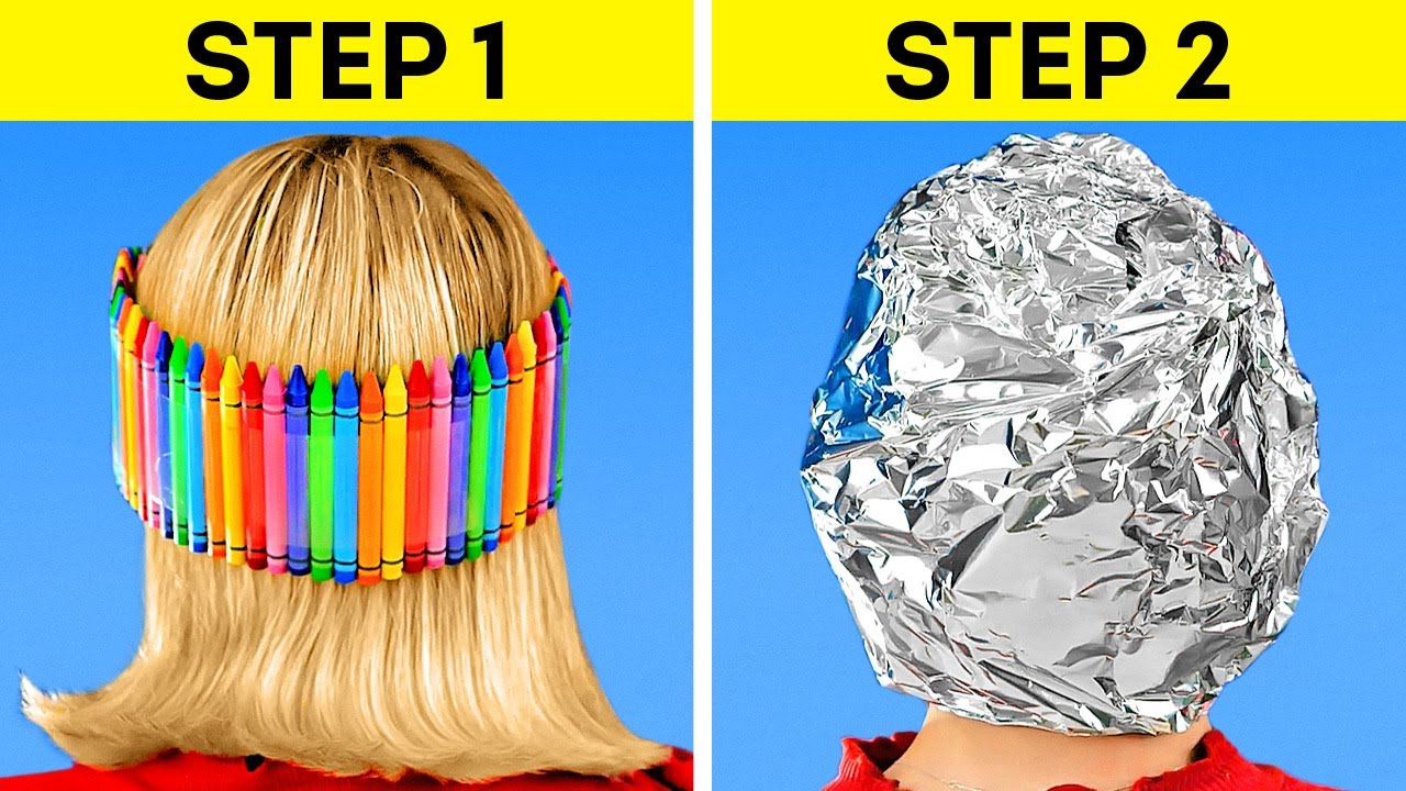 18 Awesome Hair Hacks And Tricks - YouTube