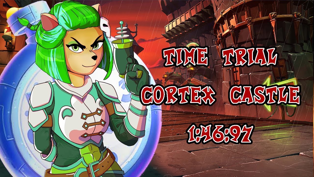 CTR Nitro Fueled - Cortex Castle - Time Trial - 1:46:97 - YouTube