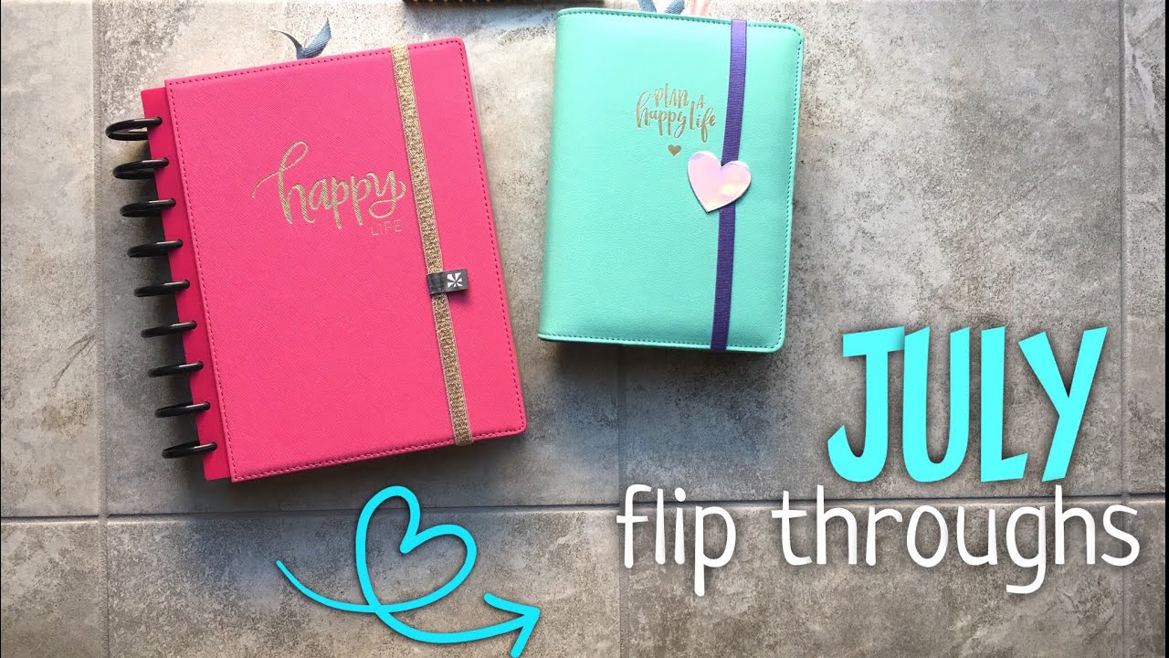 July Flip Throughs - YouTube