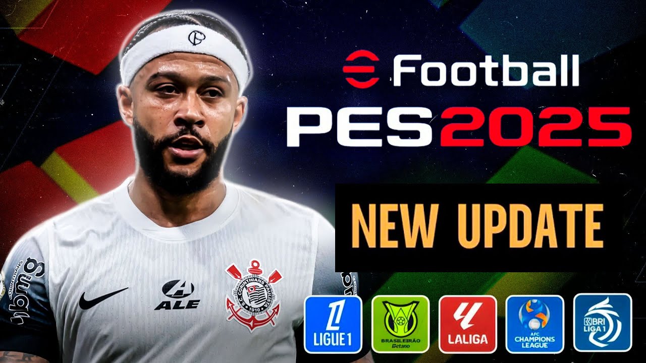 🎮 NOVO PES 2025 CHEGOU no XBOX 360 Atualizado OUTUBRO com Memphis no ...
