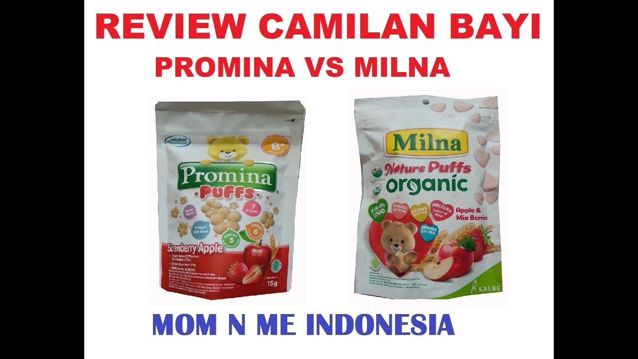 Review Snack Bayi Cemilan Bayi Yang Bagus Mana ya? Promina Puffs vs ...